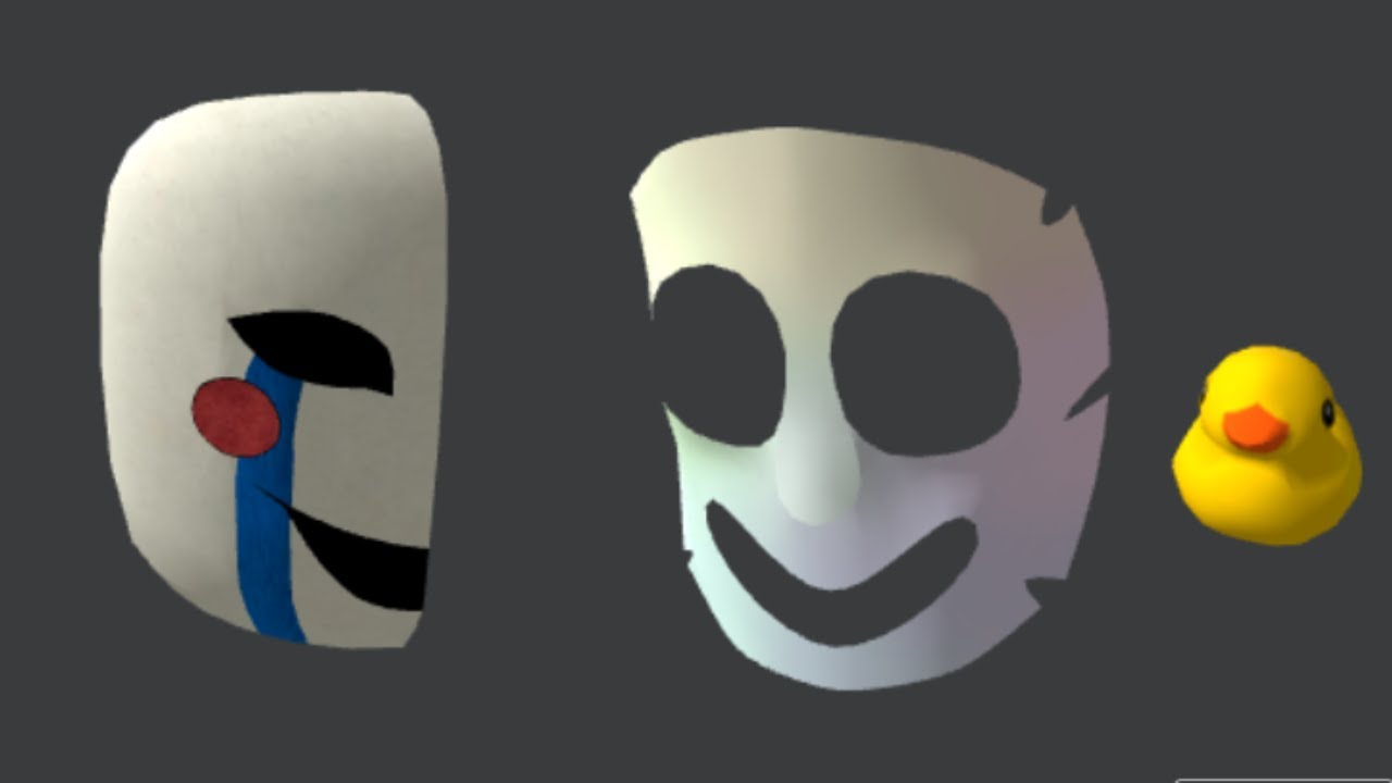 ROBLOX Facial Mask and Mimic Half Face! - YouTube