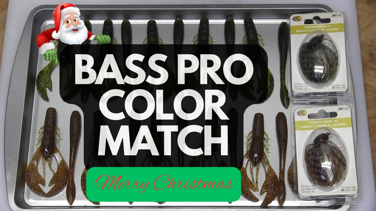 Christmas Bass Pro Color Match - YouTube