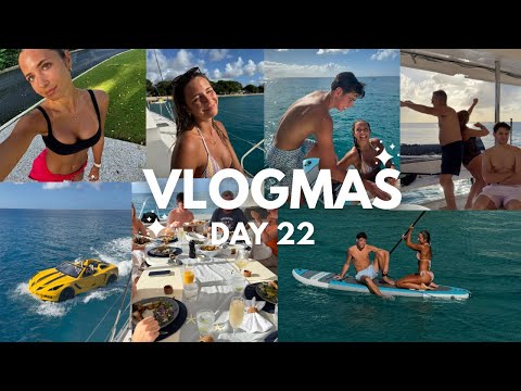 VLOGMAS DAY 22 - boat day in Barbados  