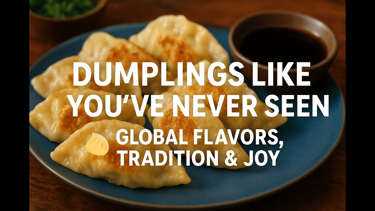 Dumplings Like You’ve Never Seen 🥟 | Global Flavors, Tradition & Joy ...