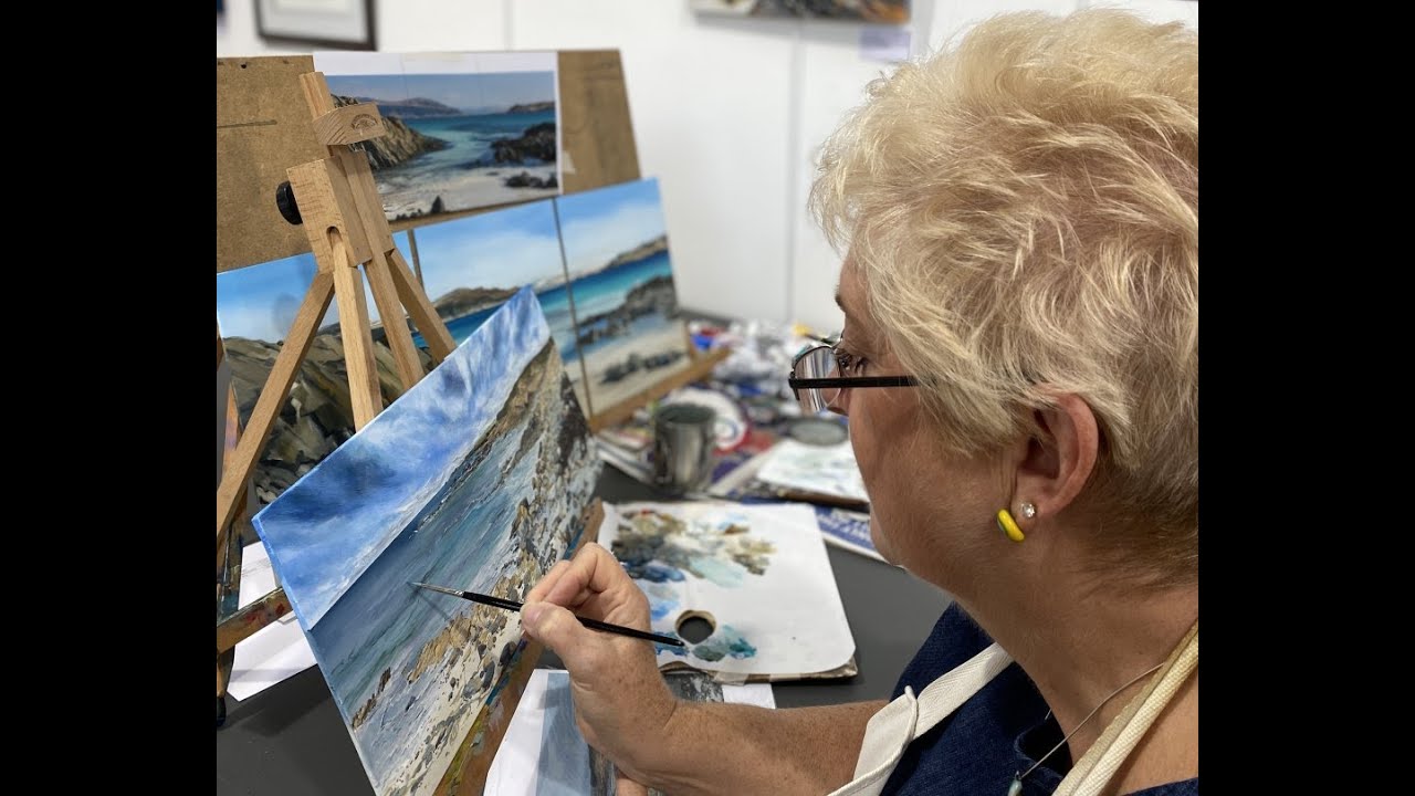 Lou Thomas introduces her new 3-week Oil Painting course - Textured ...