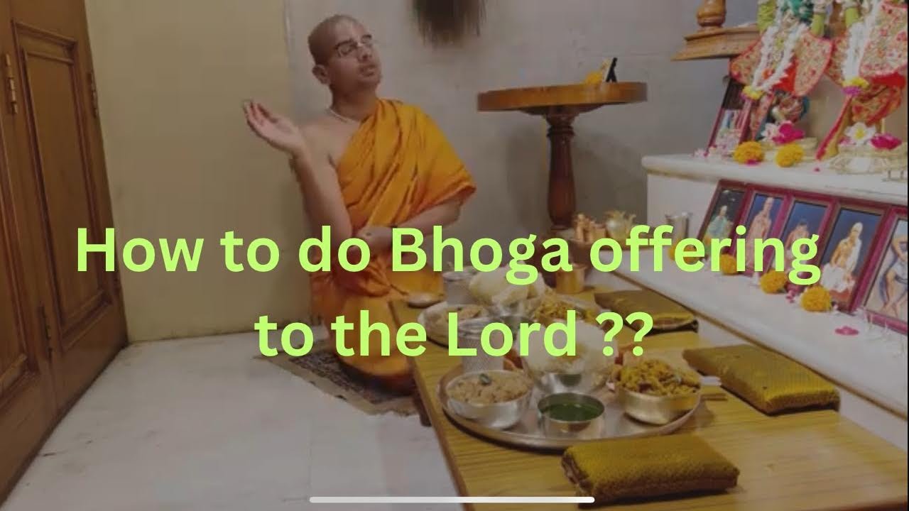 How to do Offering of Bhoga to Deties ??? Complete information!!! - YouTube