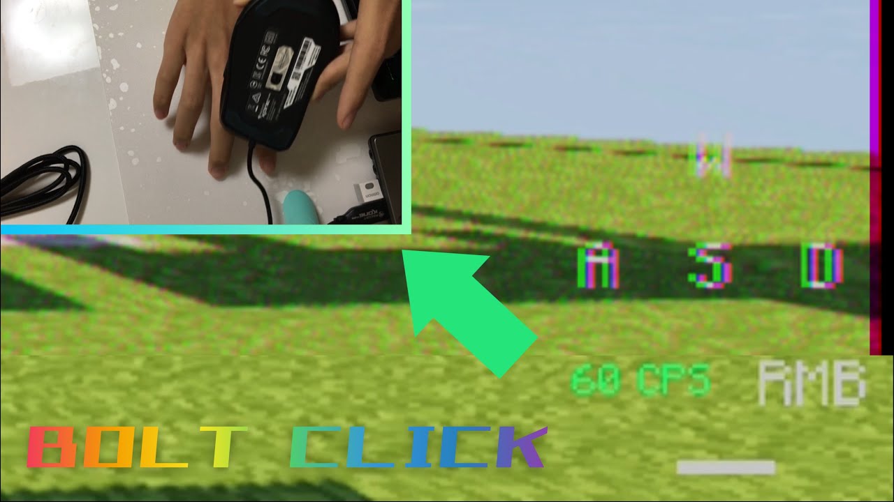 Bolt clicking on Roccat Kone Pure Owl Eye! [60 cps] - YouTube