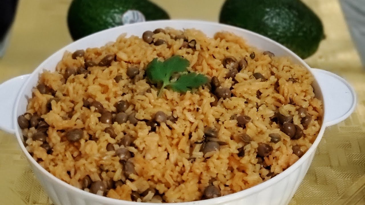 COMO HACER ARROZ CON GANDULES.[ Moro de guandules Dominicano.🇩🇴] RICE ...