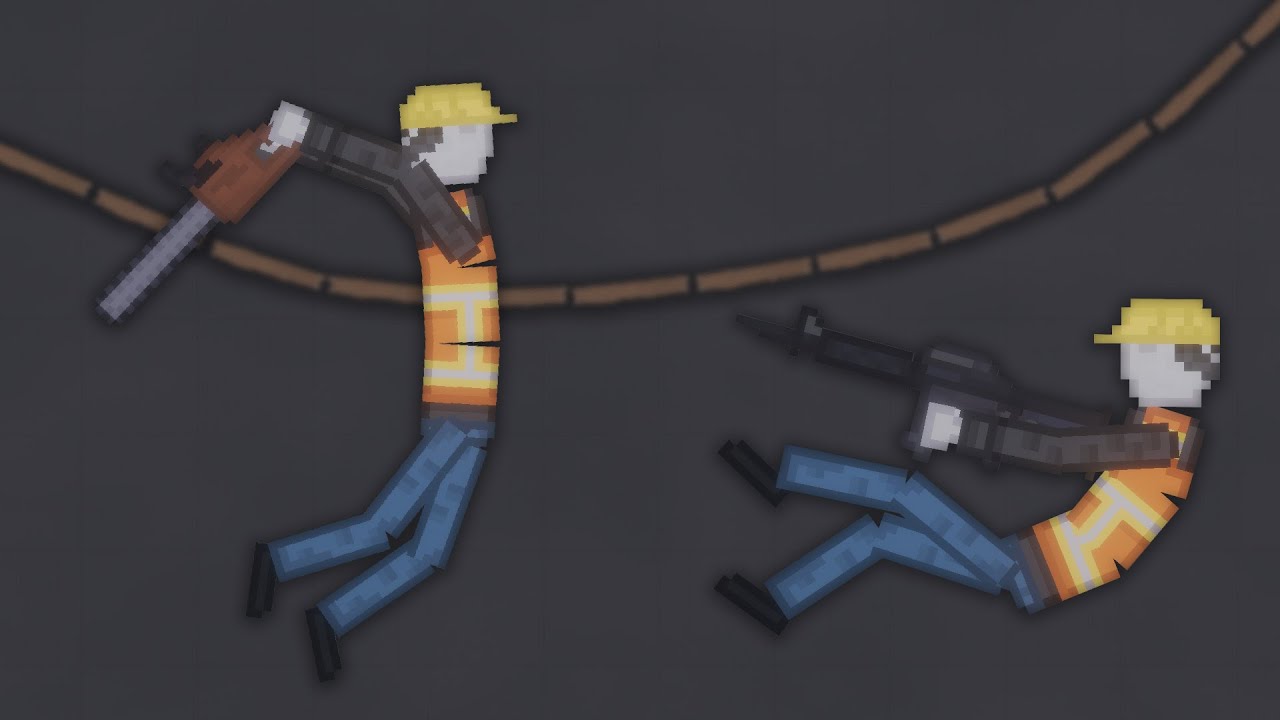 Construction Workers Fights in People Playground - YouTube