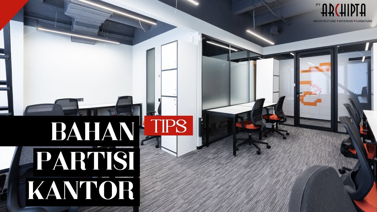 Lihat Macam-Macam Bahan Partisi Untuk Kantor, Agar Tepat Guna #archipta ...