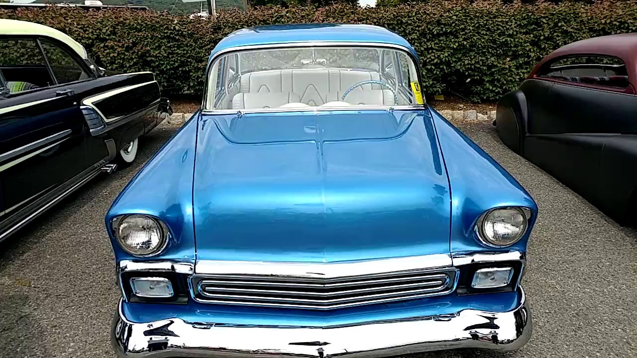 1956 METALLIC SKY BLUE CHEVROLET 210 2 DOOR COUPE - YouTube