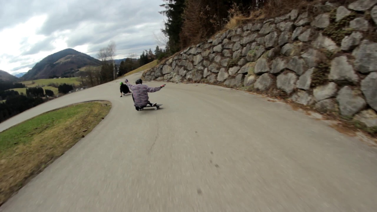 Downhill Skateboarding: Almost Spring Sessions - YouTube
