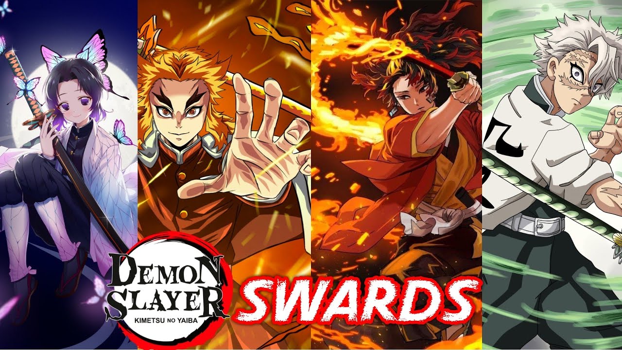 All 10 Nichirin Swords from DEMON SLAYER Explained / SUPER EMON - YouTube