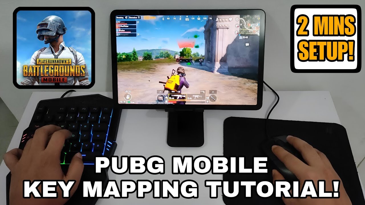 PUBG MOBILE MOUSE AND KEYBOARD CONVERTER TUTORIAL! 2 MINS SETUP FOR ...