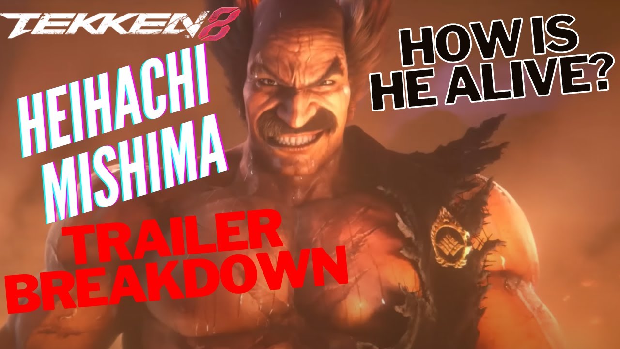 Heihachi Mishima Reveal Trailer Breakdown (Tekken 8 Trailer Breakdown) - YouTube