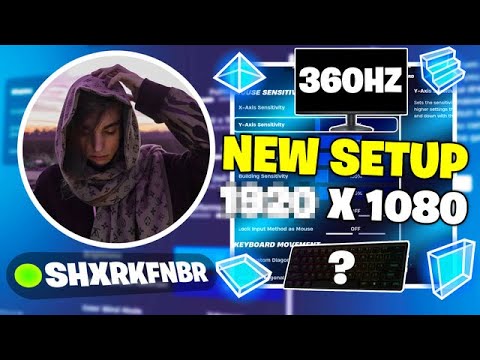SHXRK`S Fortnite Settings & NEW Setup in Season 3! 🏆 (Keybinds, Mouse Sense & Nvidia!) - YouTube