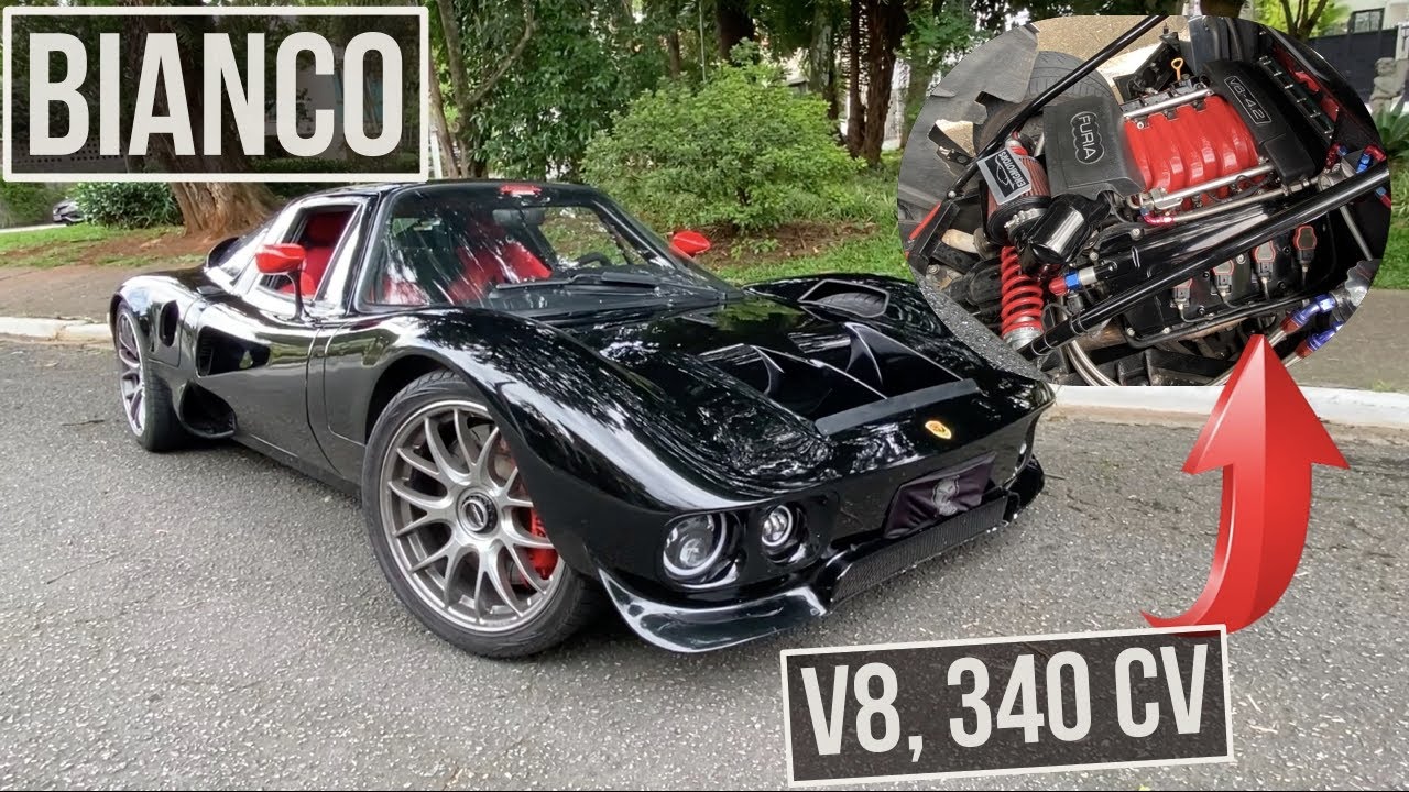 BIANCO COM MOTOR V8: um protótipo com 340 cv | Garagem Drops #110 - YouTube