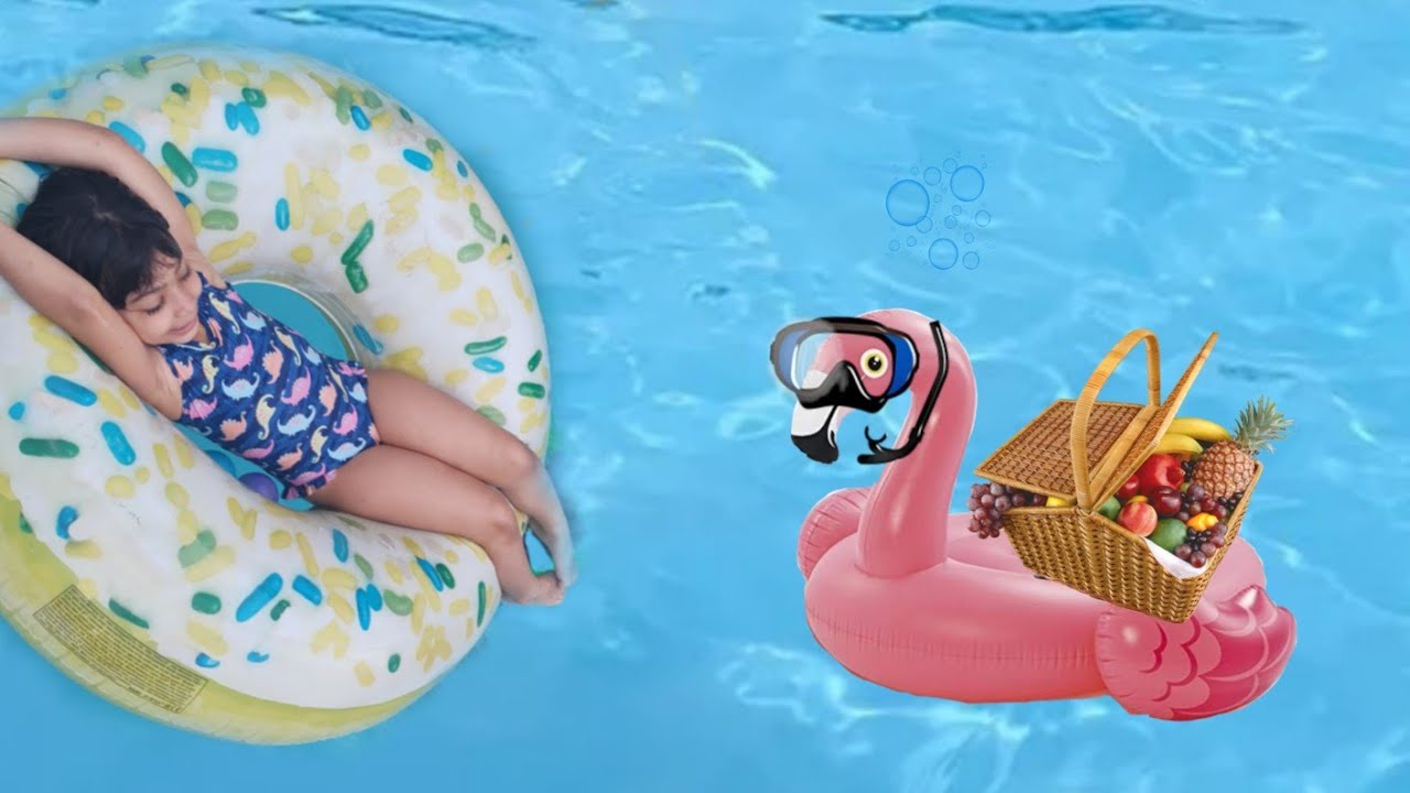 Curtindo um dia legal na piscina * Diversão Na piscina - Mariana Veras ...