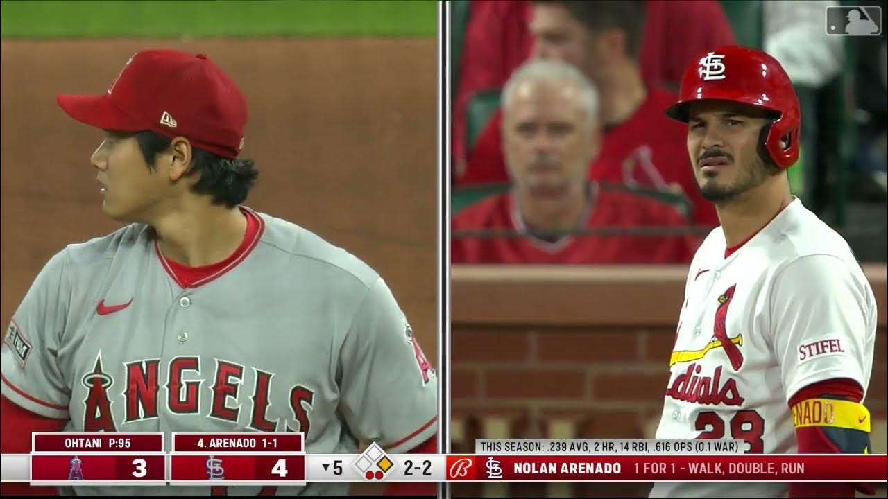 【2023 MLB】大谷翔平13K剋紅雀! 生涯500K達陣比肩傳奇!! - YouTube