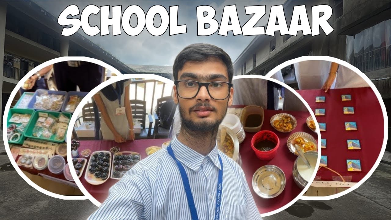 School Bazaar Vlog | School Vlog | Vlog - 8 #vlog #schoolvlog #funop ...