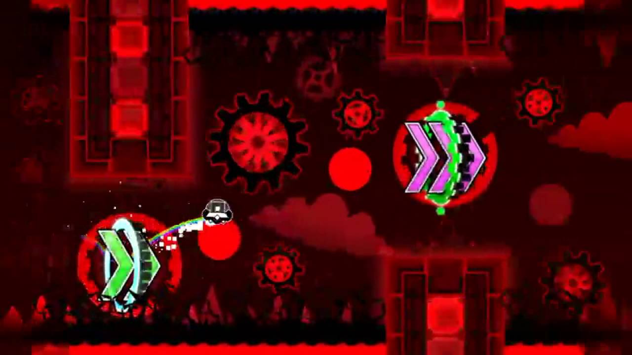 Geometry dash bloodbath ufo - YouTube