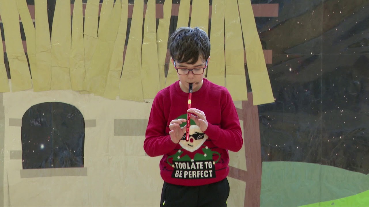 Ballinagar NS Christmas Performance 5th:6th Class - YouTube