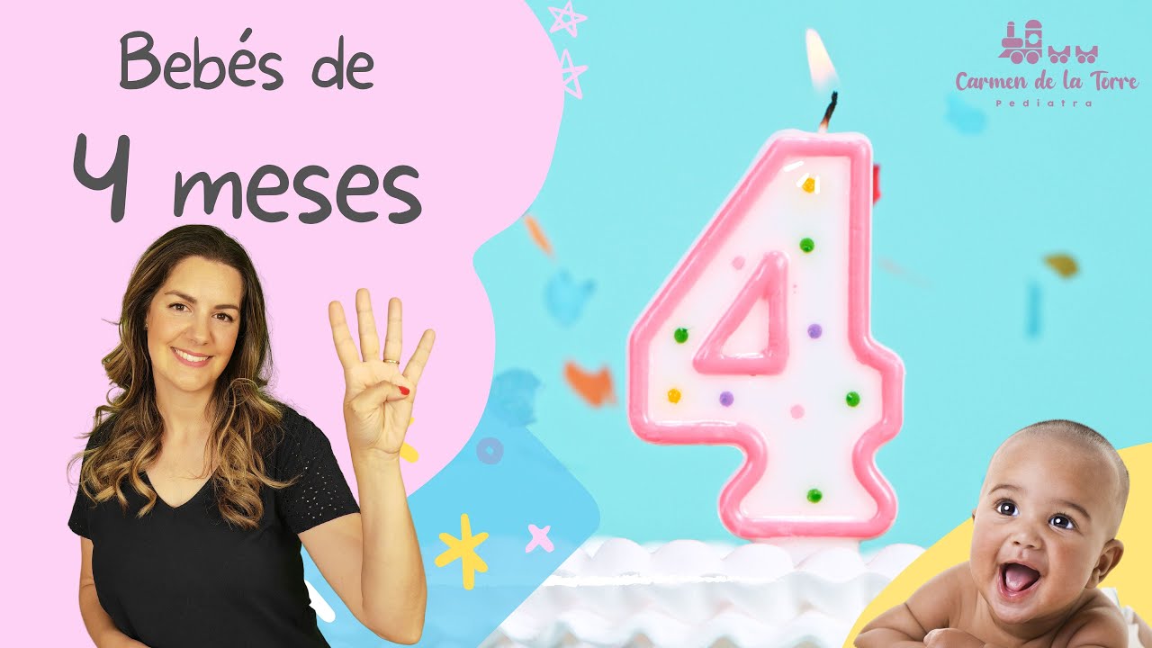 BEBÉ DE 4 MESES ¿QUE ES NORMAL? HITOS DEL DESARROLLO - YouTube