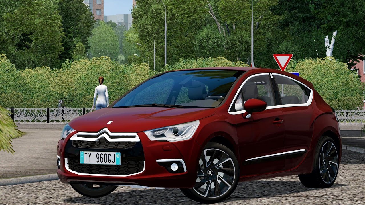 Citroen DS4 2012 - City Car Driving | Logitech G29 - YouTube