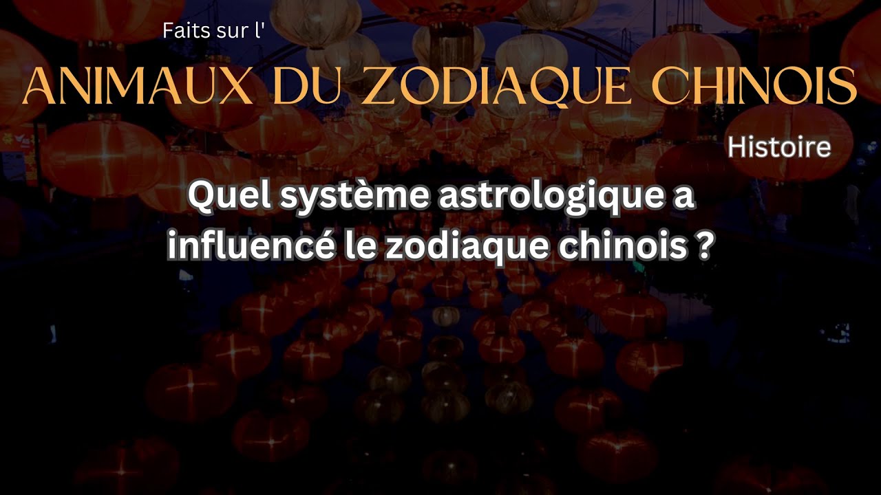 Faits sur le Nouvel An Chinois 31 - Quel système astrologique a ...