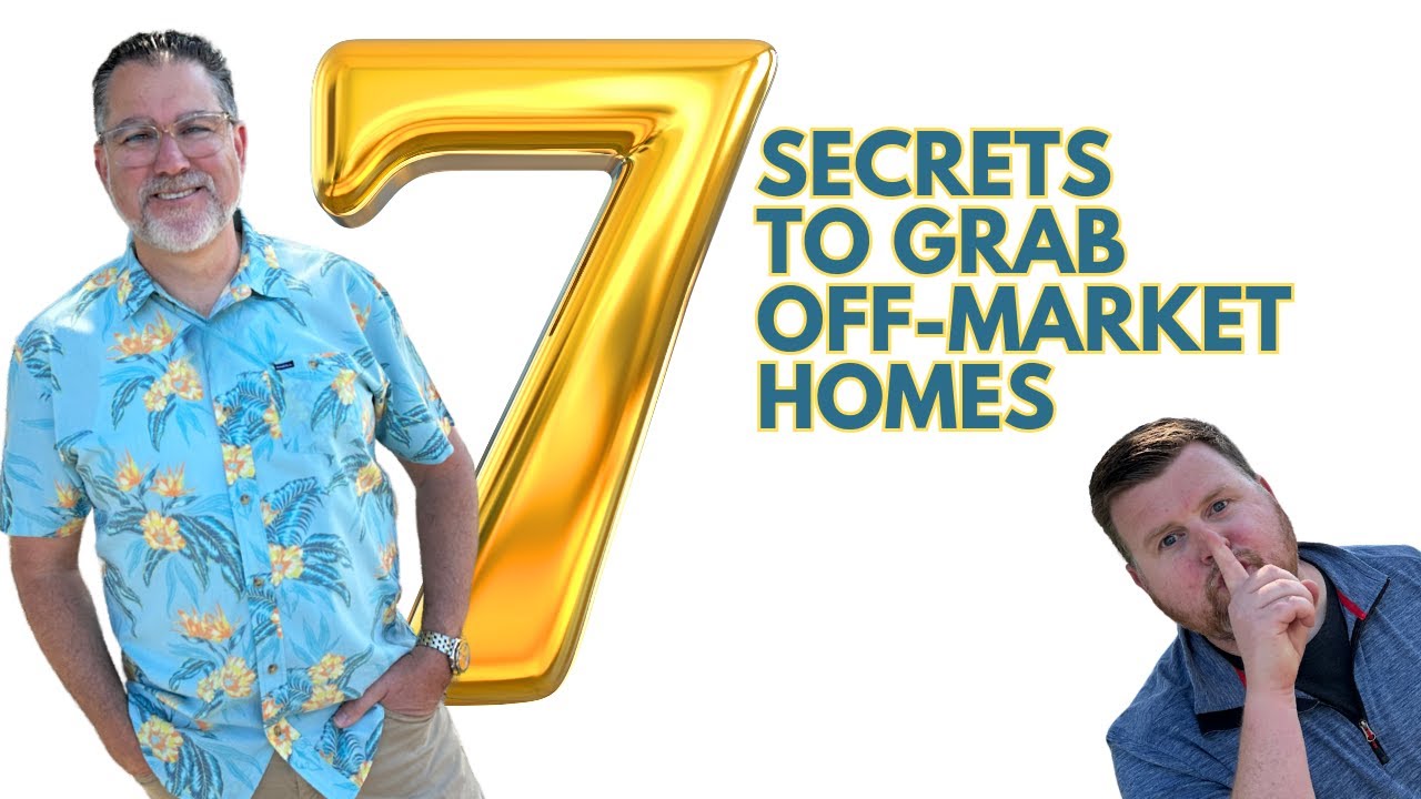 SEVEN SECRETS TO GRAB OFF MARKET HOMES IN SANTA CRUZ - YouTube