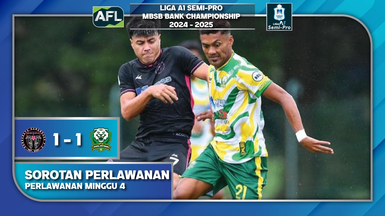 Sorotan Perlawanan | Bunga Raya Damansara FC lwn Imigresen Football ...