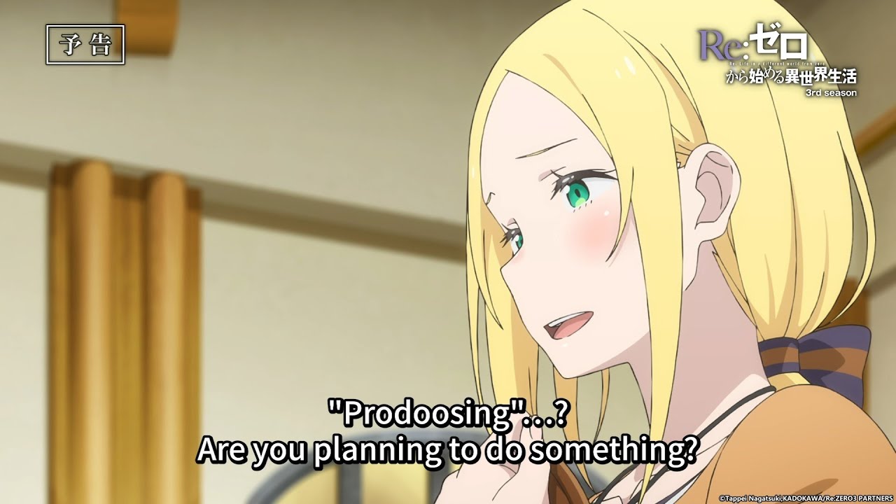 Re:ZERO -Starting Life in Another World- Season 3 - Preview of EP03 [EN ...