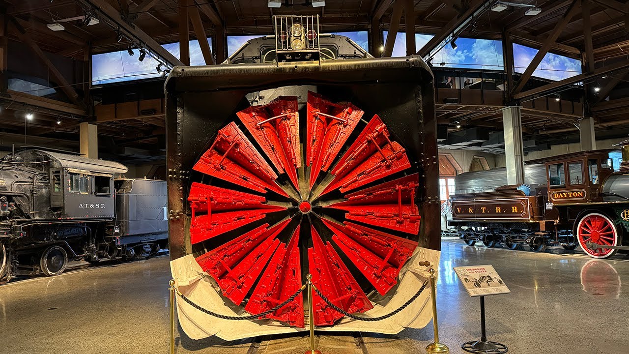 "The SP Rotary Snowplow" by Andy Fletcher Southern Pacific #Railroad # ...