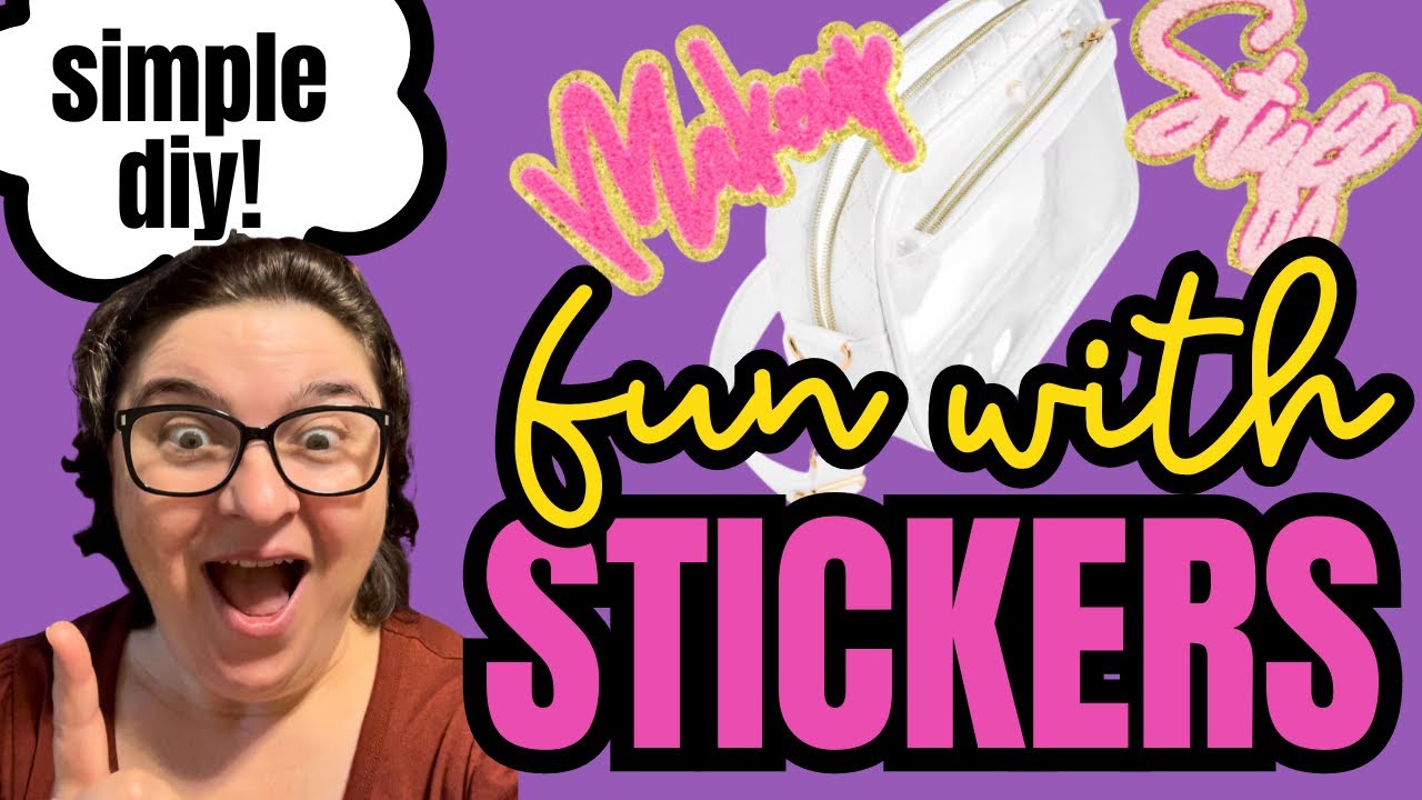 Crafting with Stickers - YouTube