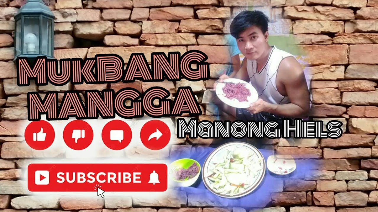 MANGGA MUKBANG/Hilaw na Mangga/Ginisang Alamang/Asin na May Sili Labuyo ...