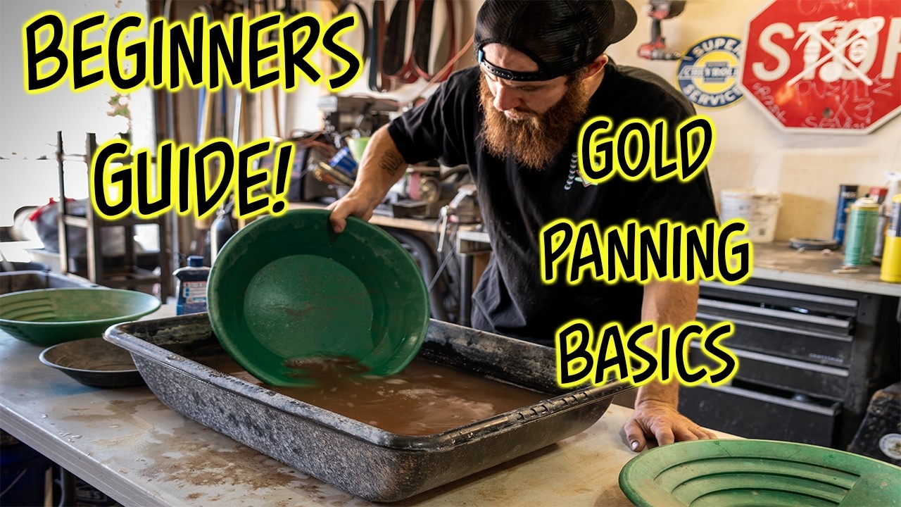 Gold Panning basics that EVERY GOLD PROSPECTOR needs to know! - YouTube