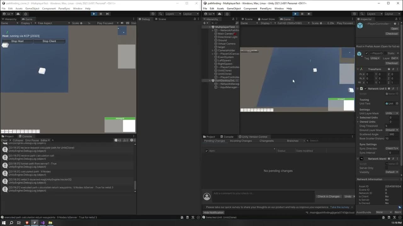 Unity - Multiplayer RTS Unit Control Showcase 1 - YouTube