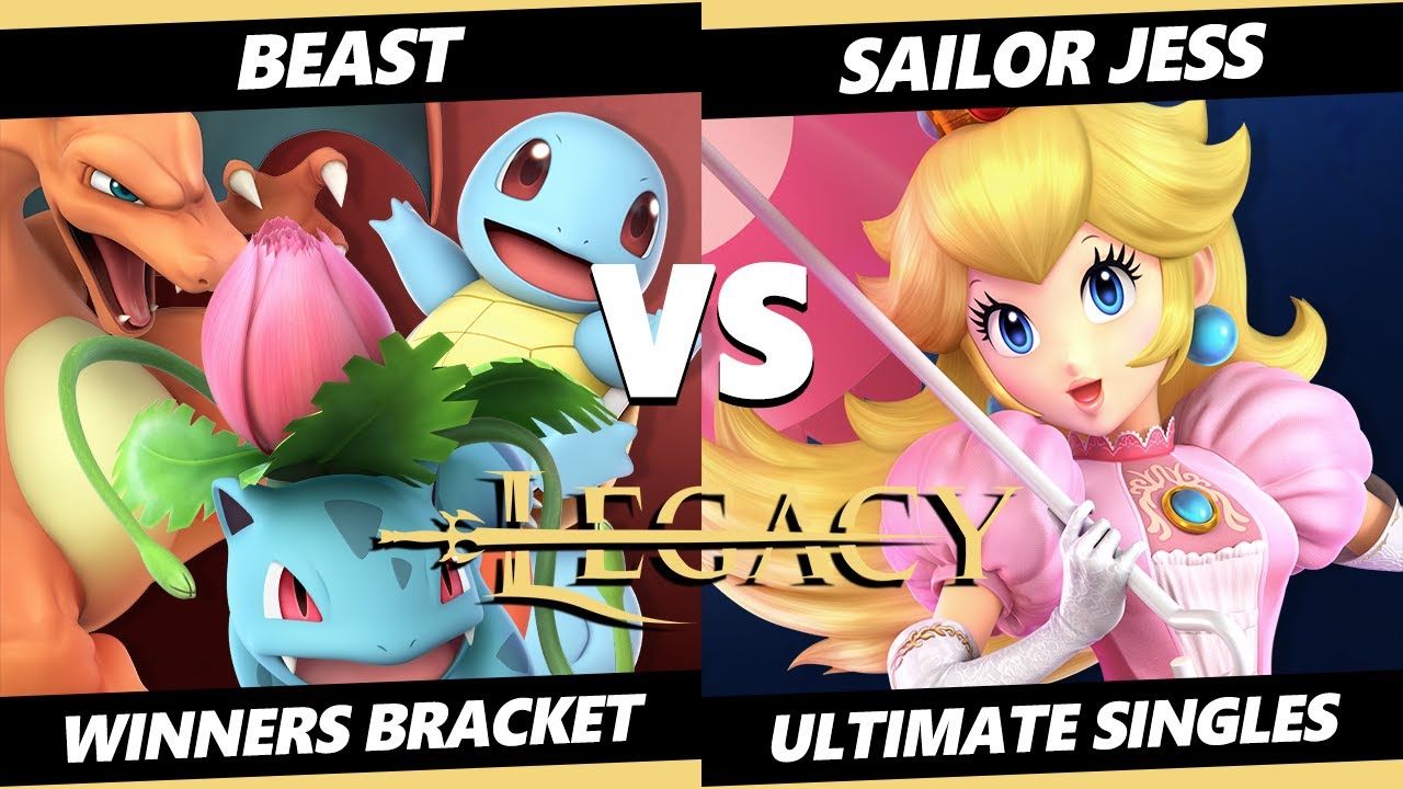 Legacy 2 - Beast (Pokemon Trainer) Vs. Sailor Jess (Peach) SSBU ...