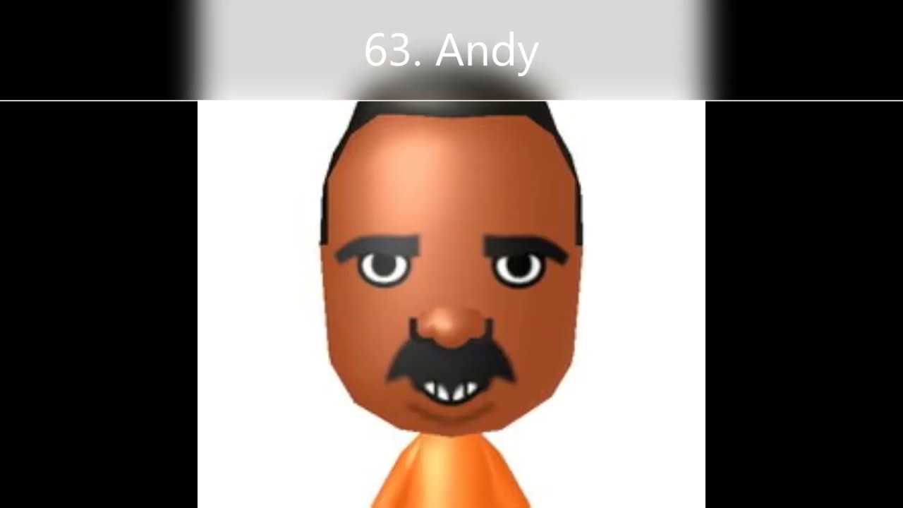 Wii Sports Resort Mii Rankings - YouTube