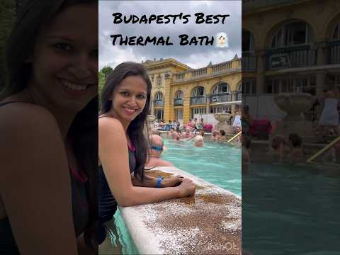 Must Visit in Budapest🛁|| Most Popular Thermal Bath #budapest #europe #travel #travelgoals
