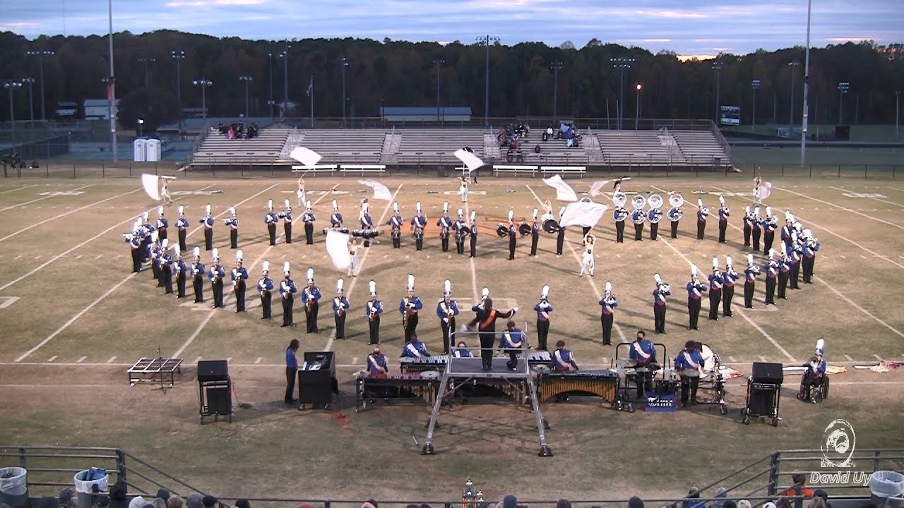 Athens Drive High School Marching Band at Fall Festival of Bands 11/6 ...