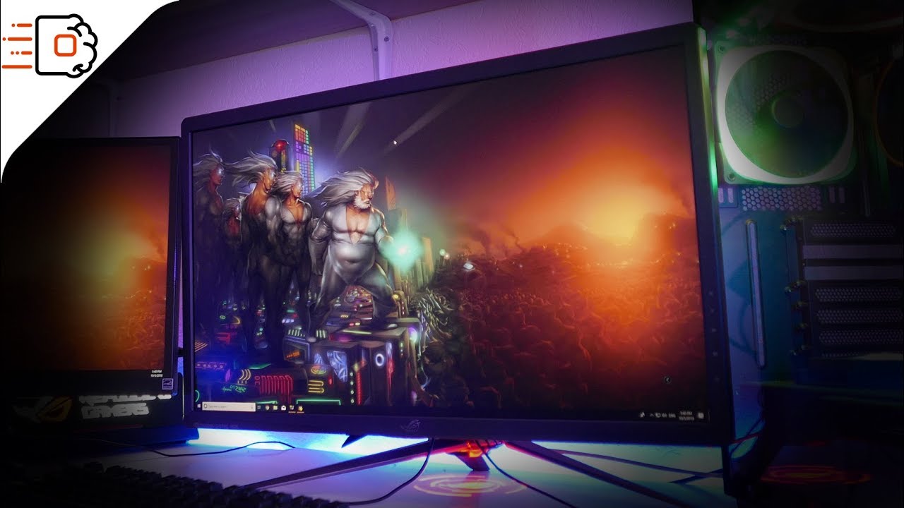 PC GAMING U 4K I 144Hz!? DAAAAA! | ASUS ROG SWIFT PG27UQ- 4K - YouTube