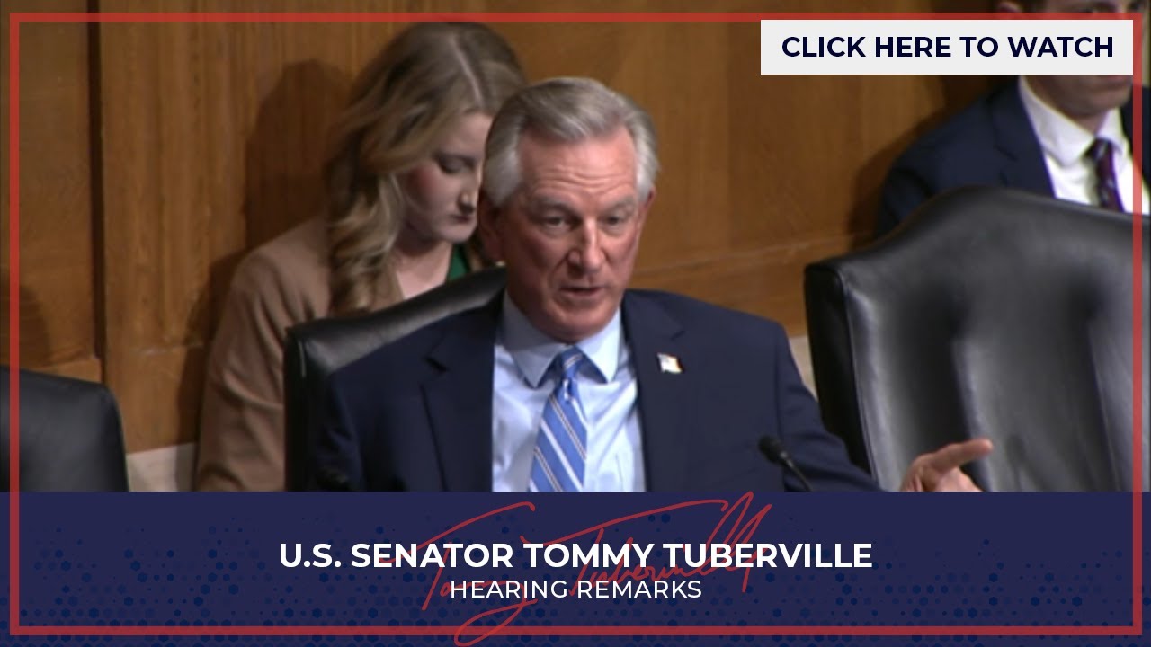 Senator Tuberville Rails Against Double Taxing Americans on Social ...