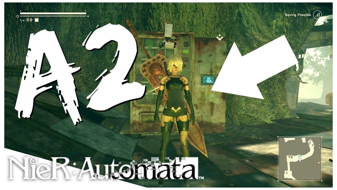 FIRST TIME PLAYING AS A2 NieR: Automata Game Play - YouTube
