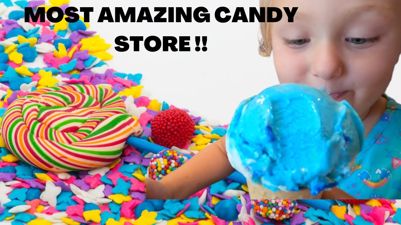 AMAZING CANDY SHOP! || EXTREMELY GIANT PIXIE STICK! - YouTube
