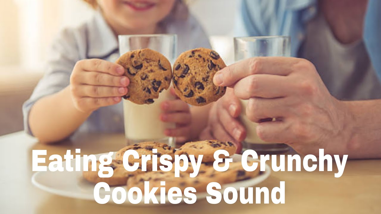 Eating Crispy & Crunchy Cookies Sound Effect HD 4k... - YouTube