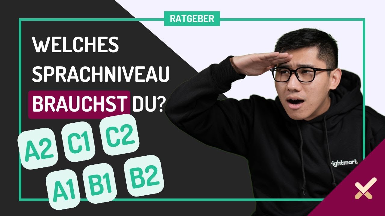 Sprachniveaus von A1 bis C2 💡 Deine komplette Anleitung! - YouTube