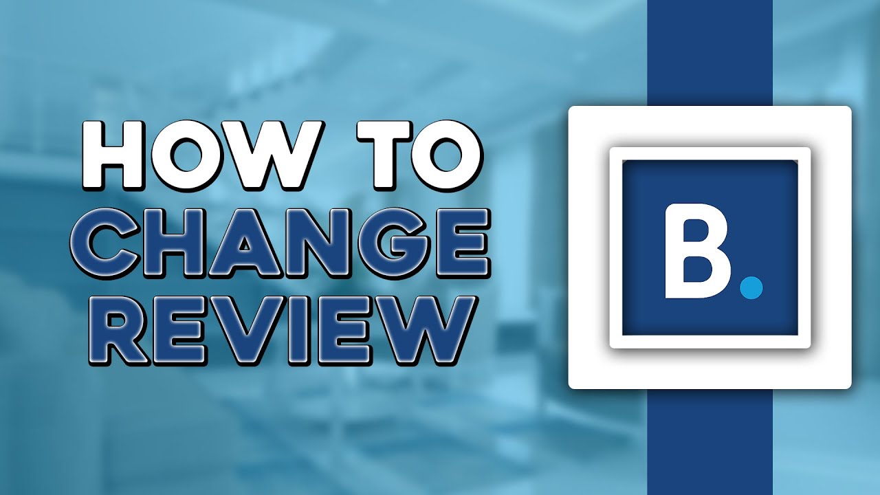 How To Change a Review on Booking com (Quick Tutorial) - YouTube