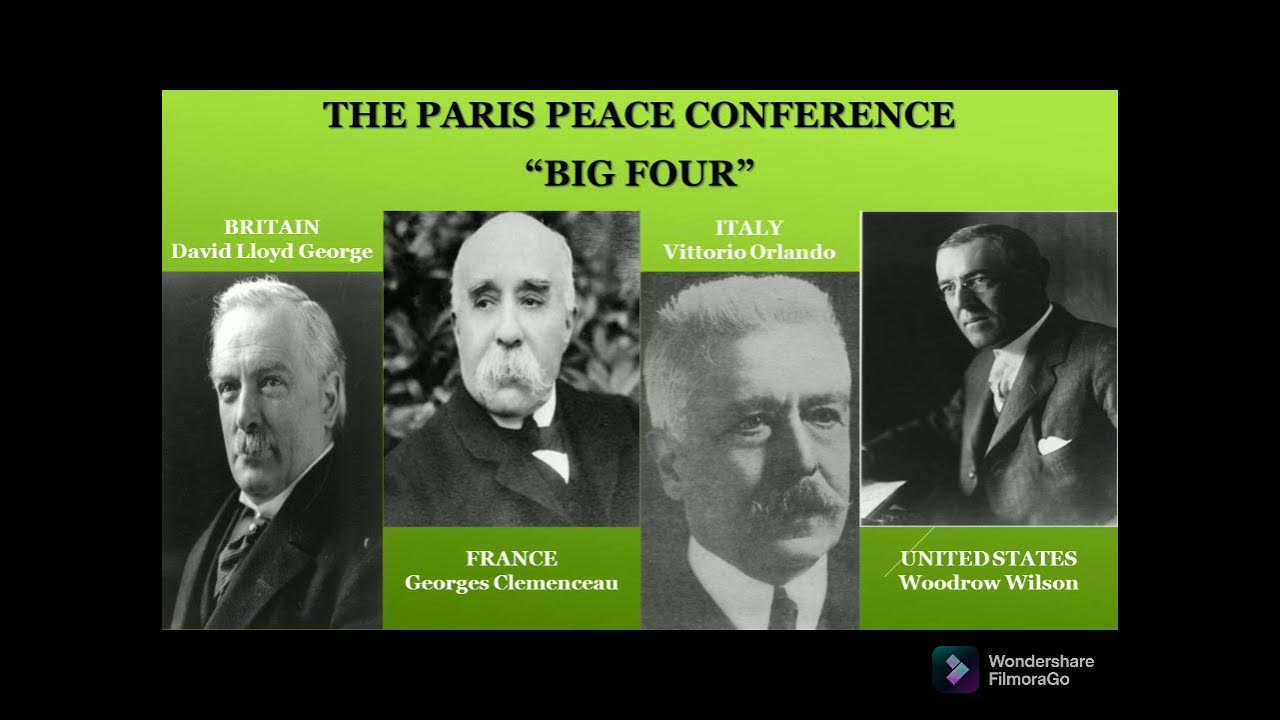 Aftermath WW1 AND PARIS PEACE CONFERENCE - YouTube