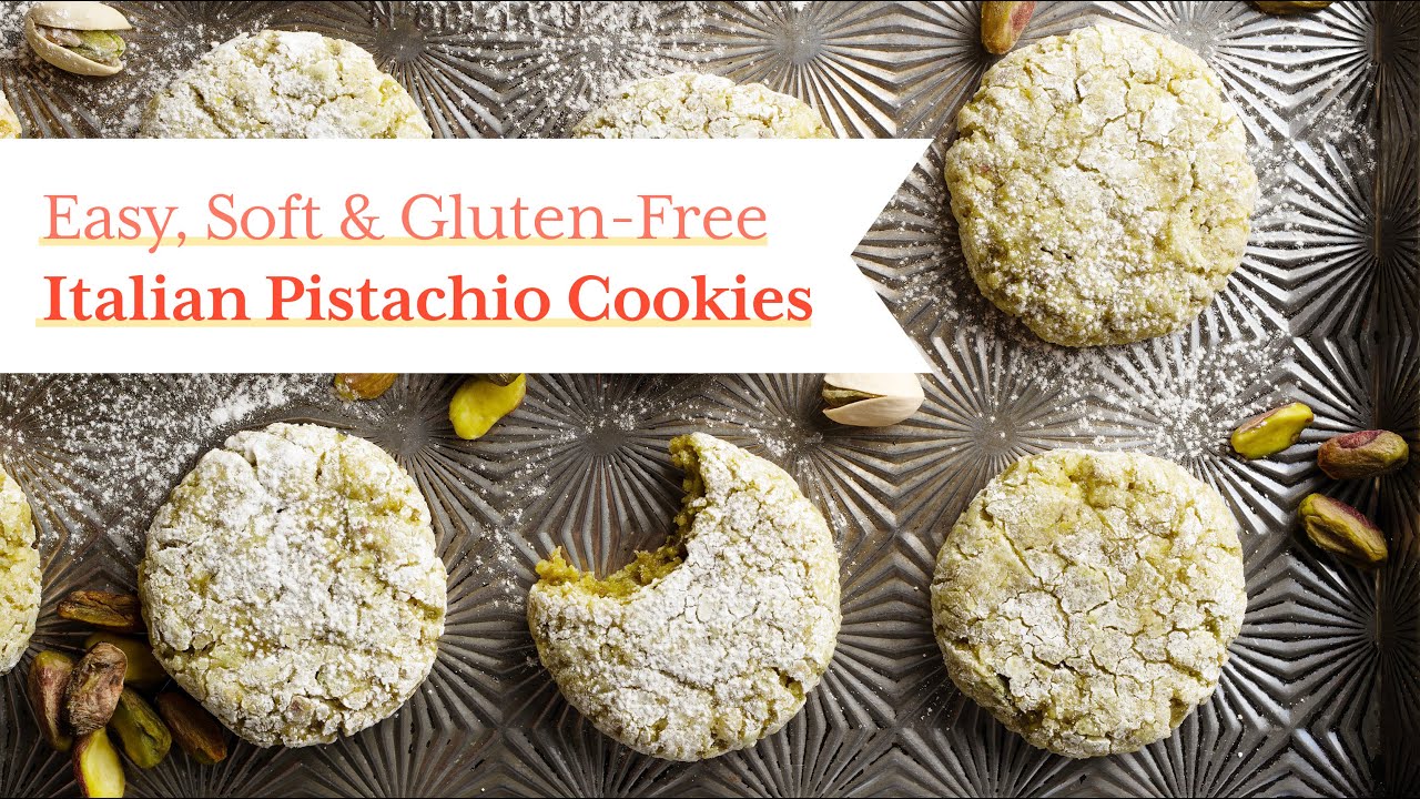 Soft Italian Pistachio Cookies (Paste di Pistacchio) | Easy & Gluten ...