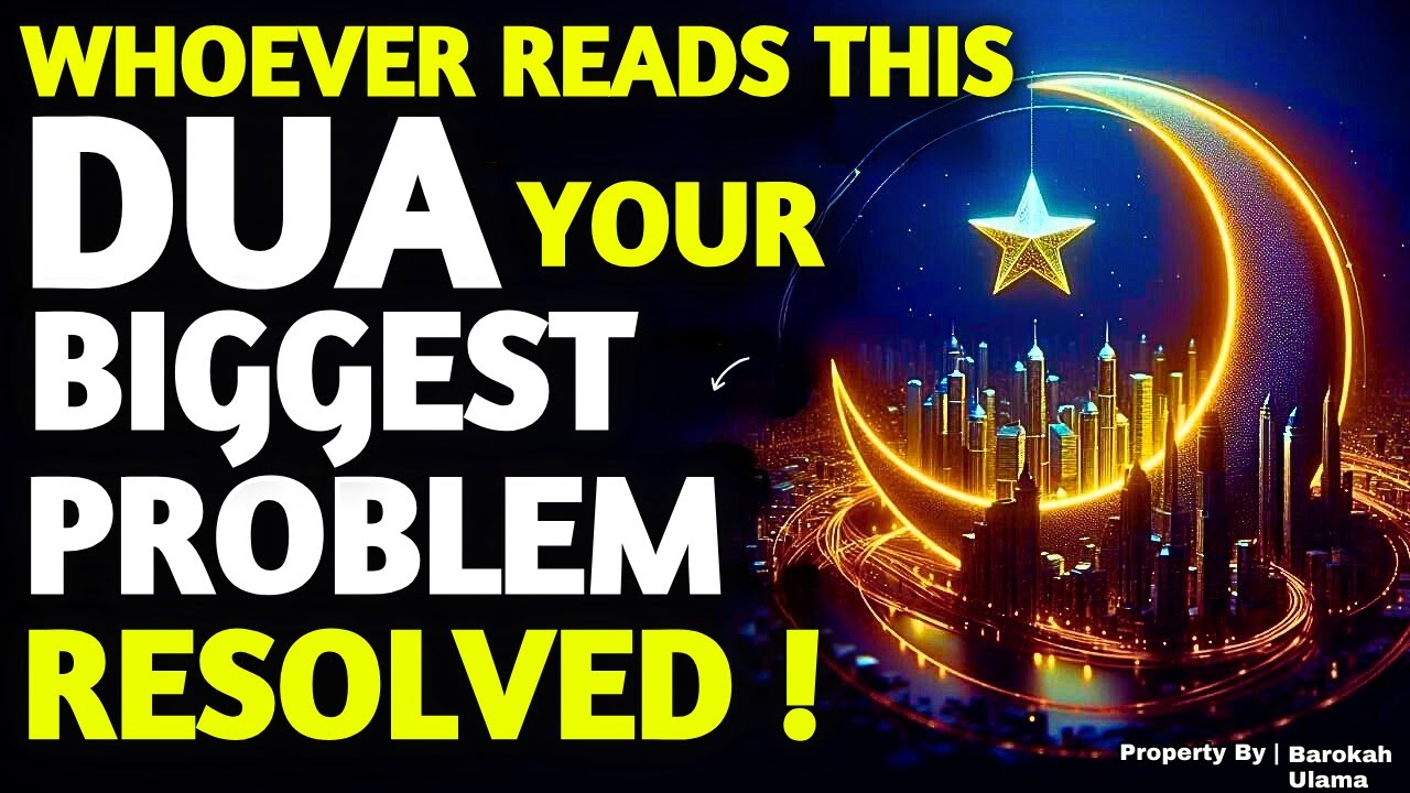 Finish Your All Problems With This Powerful Dua - Insha Allah !! Just ...
