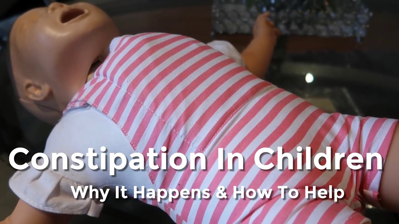 Constipation In Children ∣ How To Treat Constipation At Home - YouTube