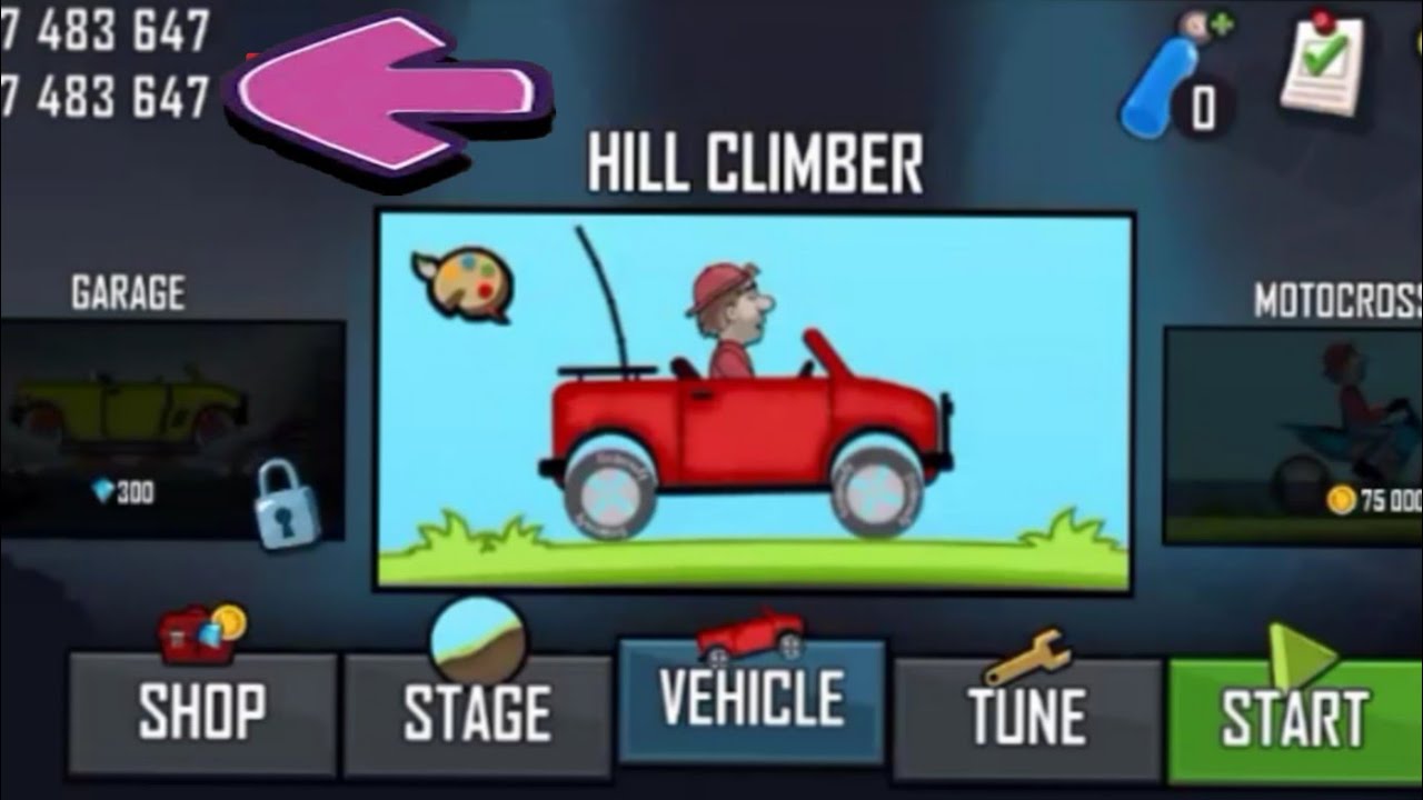 How to hack hill climb racing 1 - YouTube