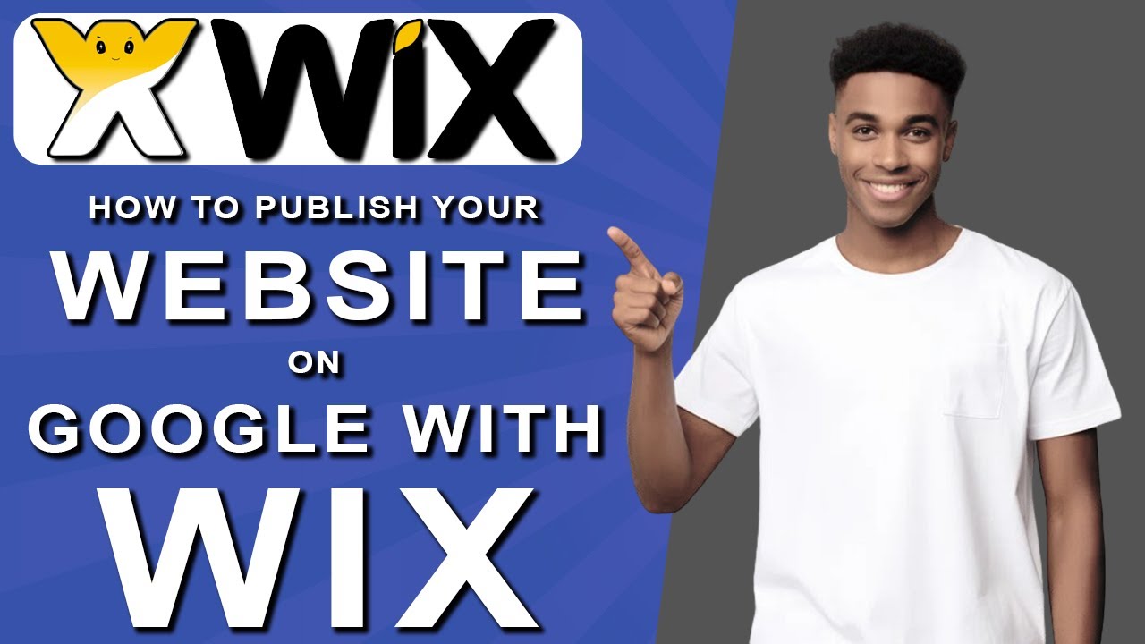 How to publish your website on google with wix (2024) - YouTube